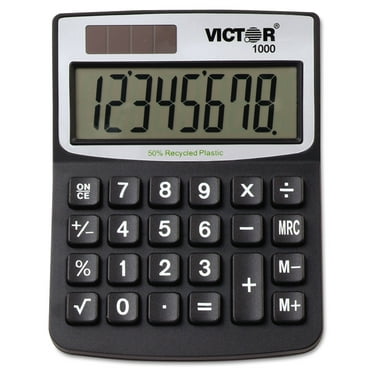 Victor Tuffcalc Desktop Calculator, 12-Digit LCD - Walmart.com