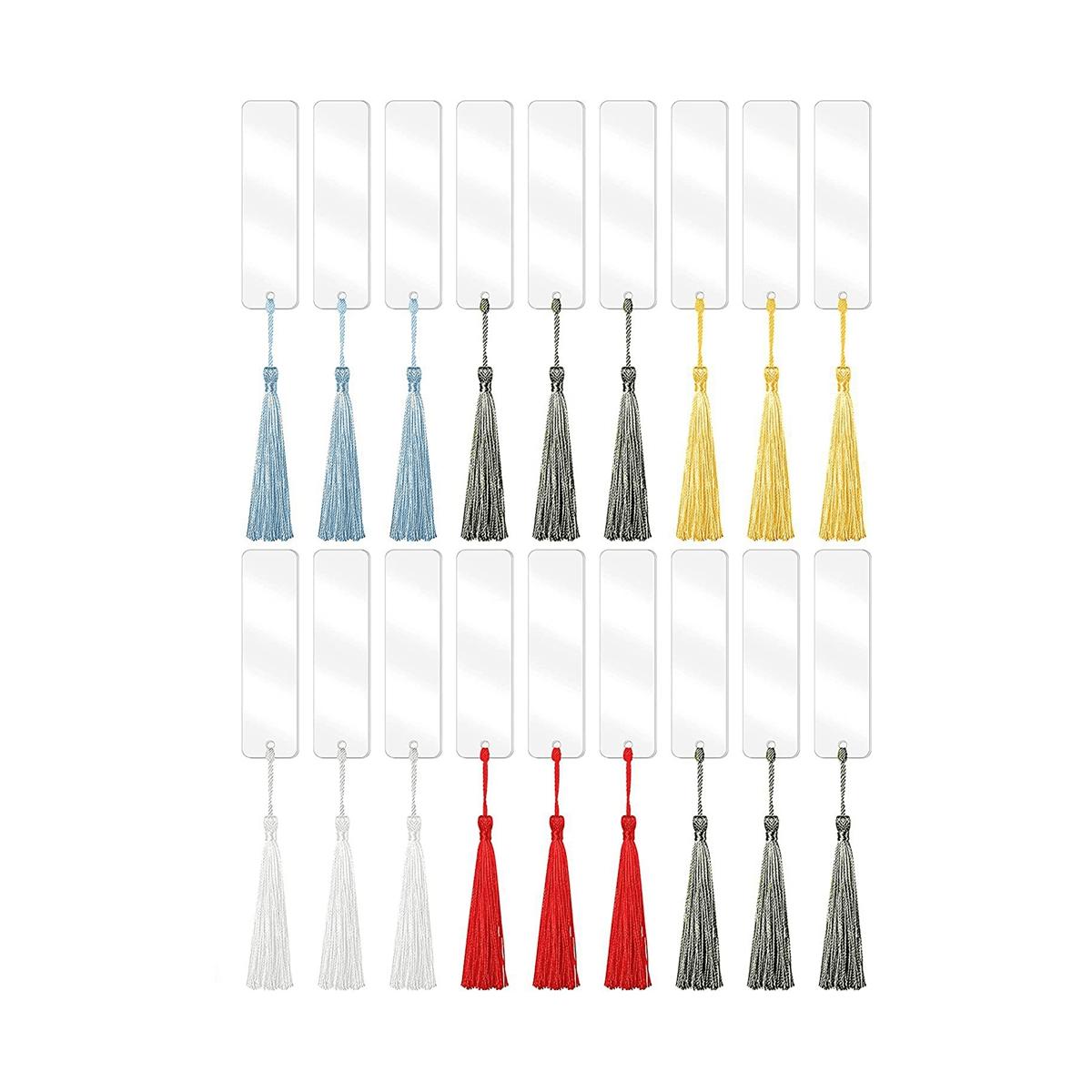 Click here for Geloo Acrylic Bookmark Blanks 30pcs Clear Acrylic... prices