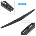 Unique Bargains Car Rear Windshield Wiper Blade Arm Set 14" for Honda ...