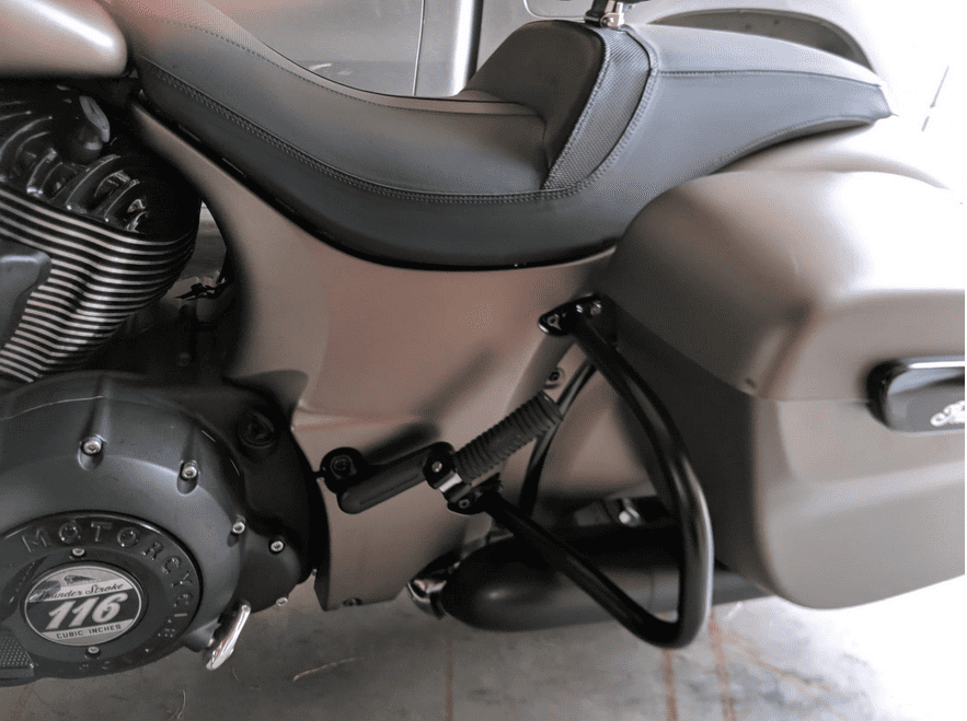 Buy WEISEN - Bright Black Rear Saddlebag Guard Crash Bars Fit 2020-2022 ...