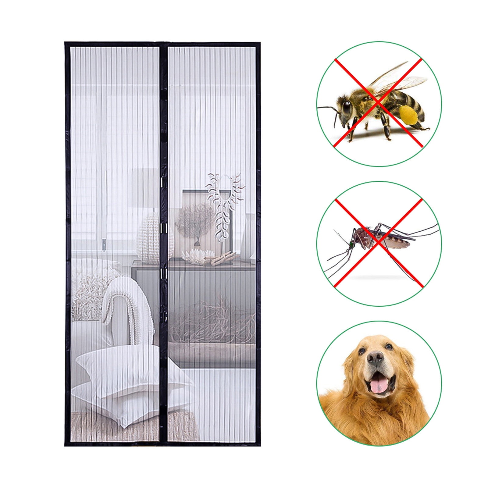 Click here for Lvcheng Screen Door 35.4 * 82.7 Inch Mesh Curtain... prices