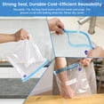 BLITZHOME Reusable Sous Vide Bags 3 Sizes,30 Pack Kit Vacuum Food ...