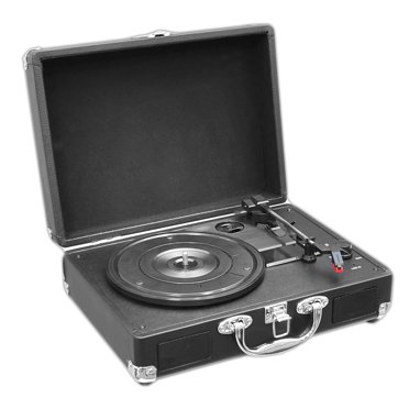 PYLE PVTTBT6OR - Portable Vintage Classic-Style Bluetooth Turntable ...