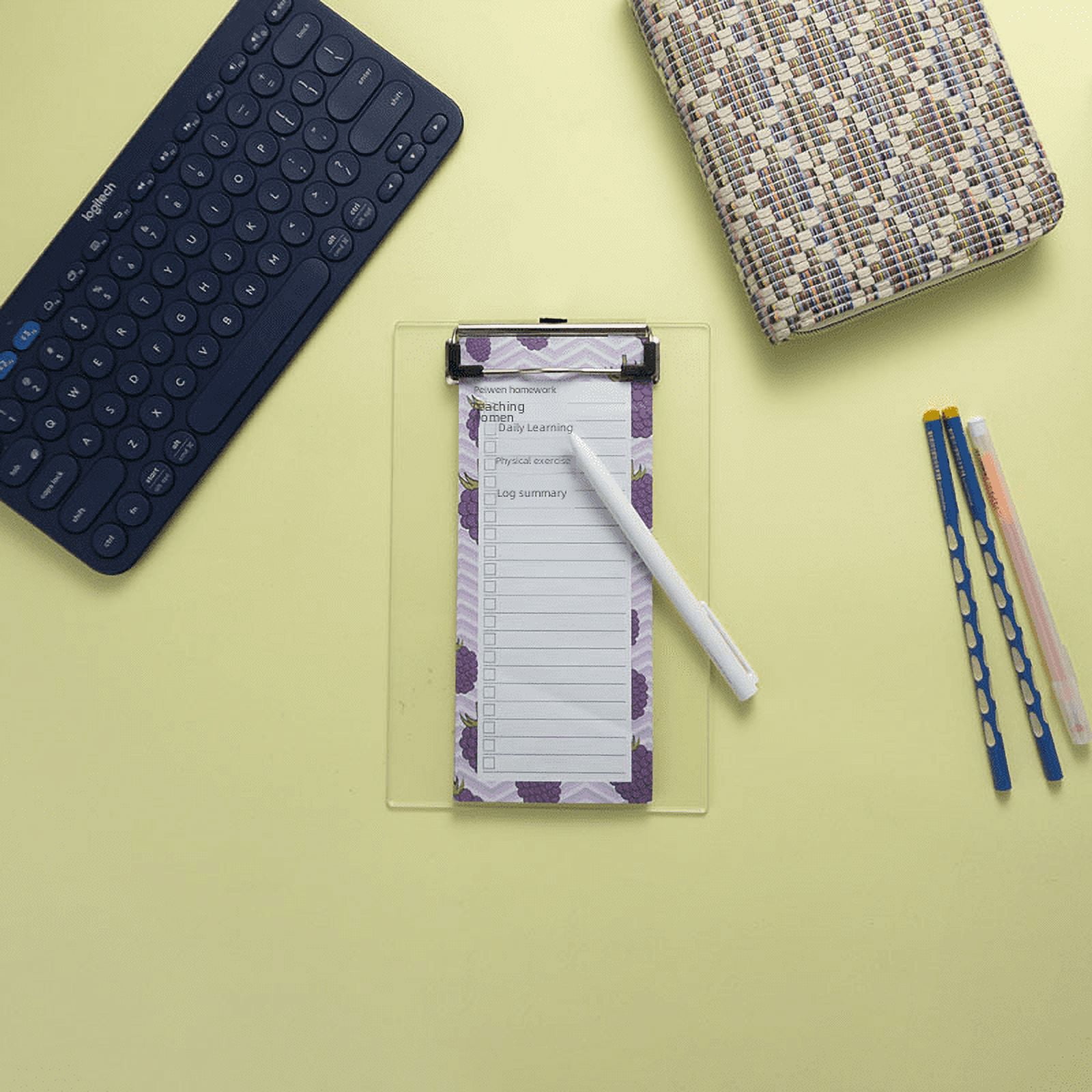 Bloc de notas magnético desprendible, cuaderno pequeño, plan diario ...