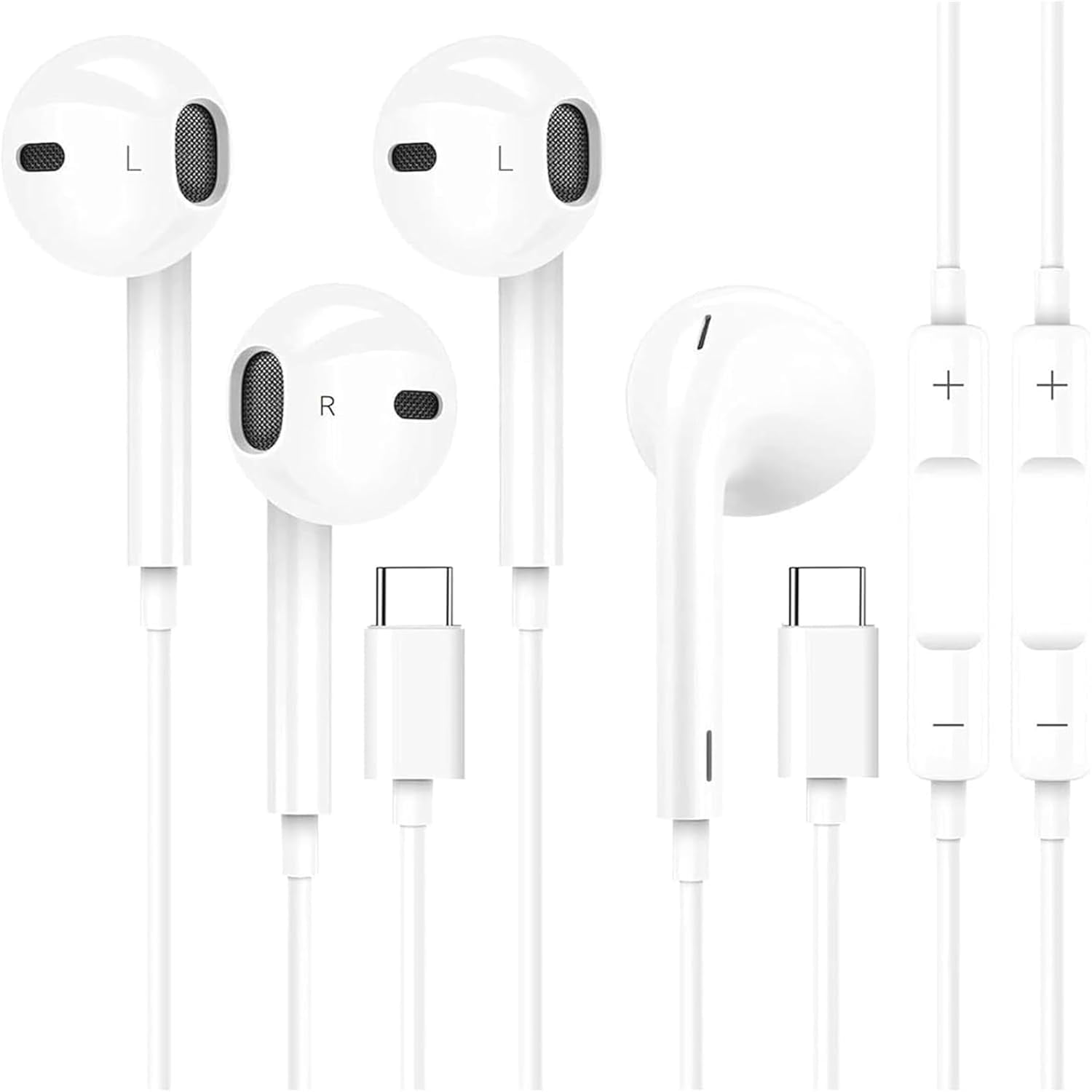 Click here for Jhhjhh 2 Pack Usb C Headphones For Iphone 17/16/15... prices