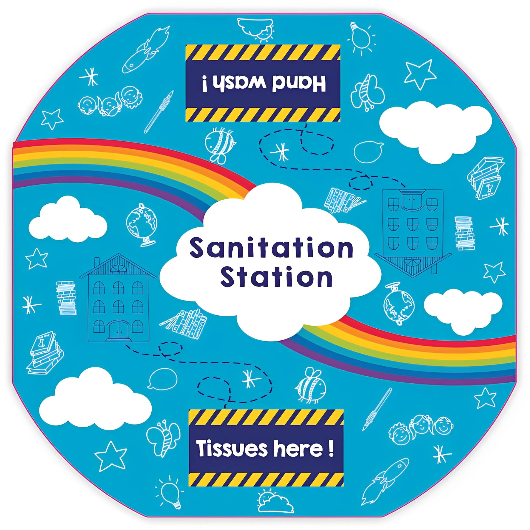 Sanitation Station Tuff Tray PVC Vinyl Mat, Health Protocol Supply ...