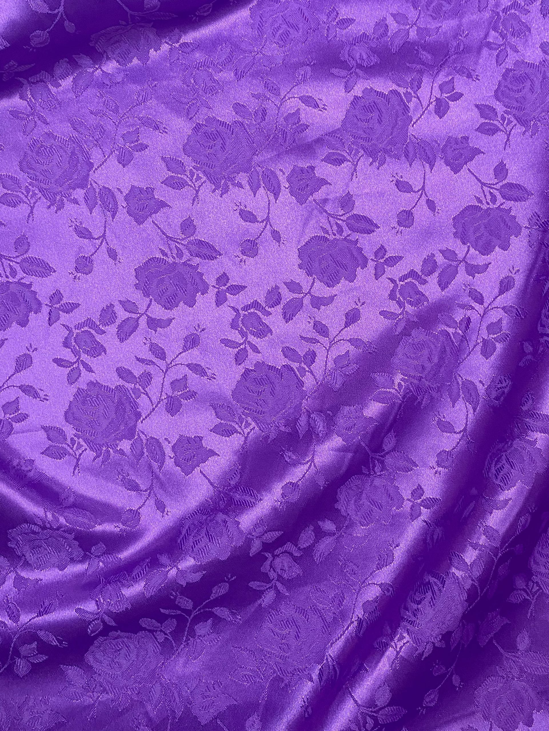 Brocade Roses Satin 60 Wide Sells By The Yard From Sal Tex Fabrics
