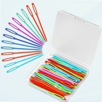 50PCS Plastic Sewing Needles, Large Eye Plastic Yarn Needles for Kids ...