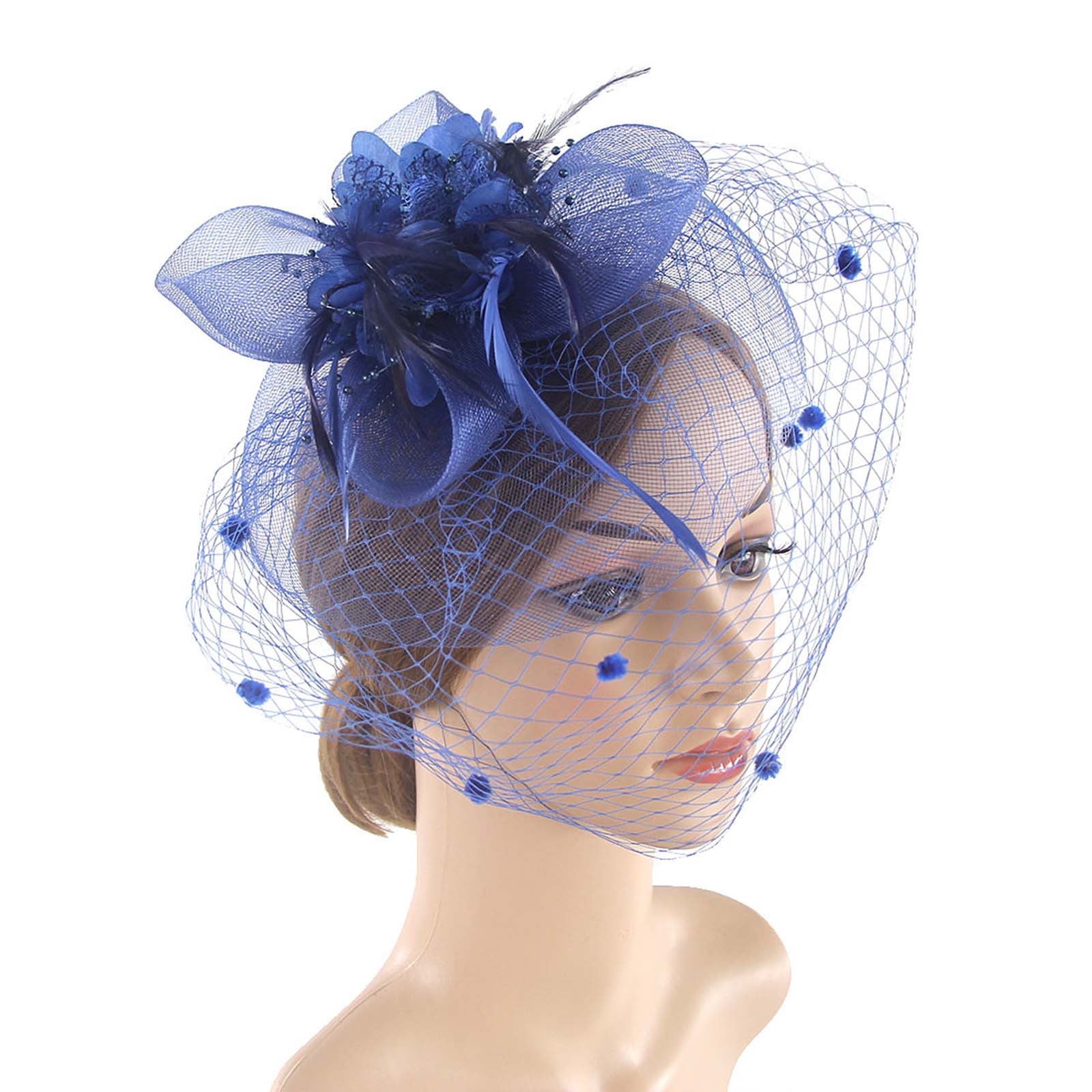 Click here for Hhsfeifuuu Heardband Fascinator Hat Elegant Weddin... prices