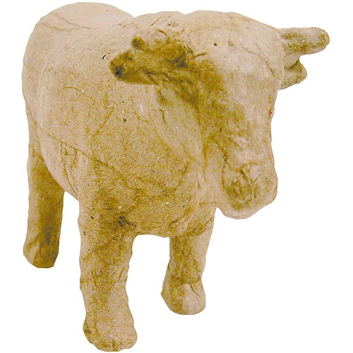 Paper Mache Figurine 4.5"-Bear - Walmart.com