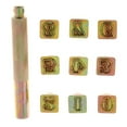 9pc 13mm Metal Stamp Punch Set Number 0~8 Die Tool Pressing for ...