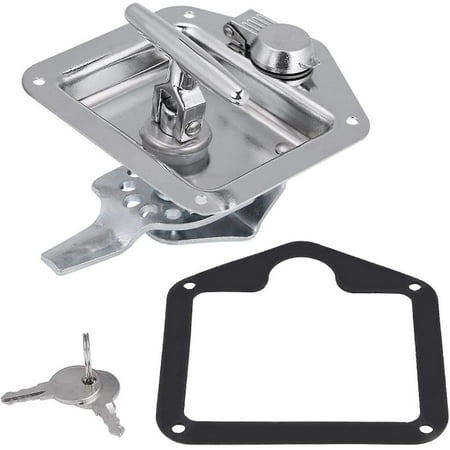 Stainless Steel Folding T Shaped Lock, Silver T Shaped Handle Lock Tool ...