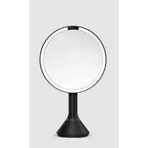 "simplehuman LED Sensor Makeup Mirror, 8"" Round, 10x, Touch-Control ...