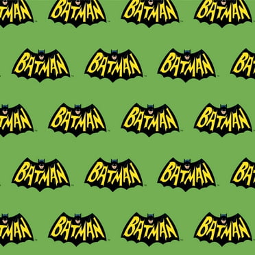 Batman Classic Bat Shield Logo Premium Roll Gift Wrap Wrapping Paper ...