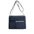 LAVA Women's Waterproof Nylon Crossbody Bag, Shoulder Purse for Travel ...
