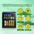 WANAI 1.6 Cu.ft Freestanding Beverage Refrigerator Cooler, Beer Fridge ...