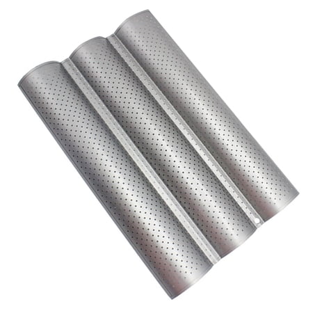 French Bread Baking Mold Bread Wave Baking Tray Cake Baguette Mold Pans ...