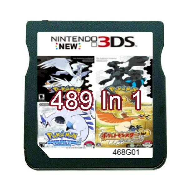 Compilaciones Tarjetas NDS Game Pack 520 en 1 para 3DS NDSi Y (489 1) | Walmart en línea