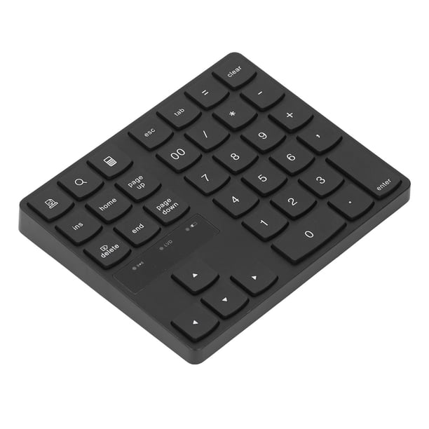 2.4 GHz Number Keyboard, Wide Compatibility Numeric Keypad 35 Keys for ...