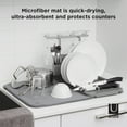 Umbra UDry Dishrack with Drying Mat - Walmart.com