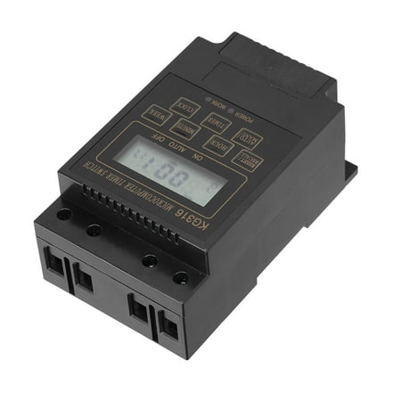 ANGGREK 110V Timer Switch Kg316t Automatic Timing Controller 10A For Outdoor Street Lamp Power ...