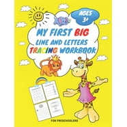 Learn to Write Line Tracing Workbook - Ages 3-6 : Fun with Line Tracing ...