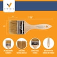 Vermeer Chip Paint Brushes - 12-Pack - 2.5" Chip Brushes for Paints ...