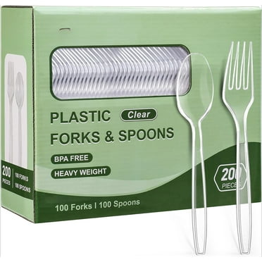 Berkley Square Individually Wrapped Plastic Assorted Cutlery Set Medium ...