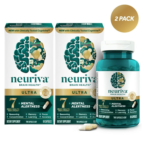 NEURIVA Ultra Decaffeinated Clinically Tested Nootropic Brain ...