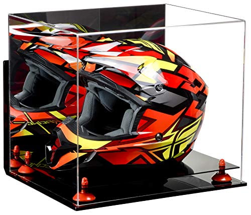 Deluxe Acrylic Motorcycle Motocross or Nascar Racing Helmet Display ...