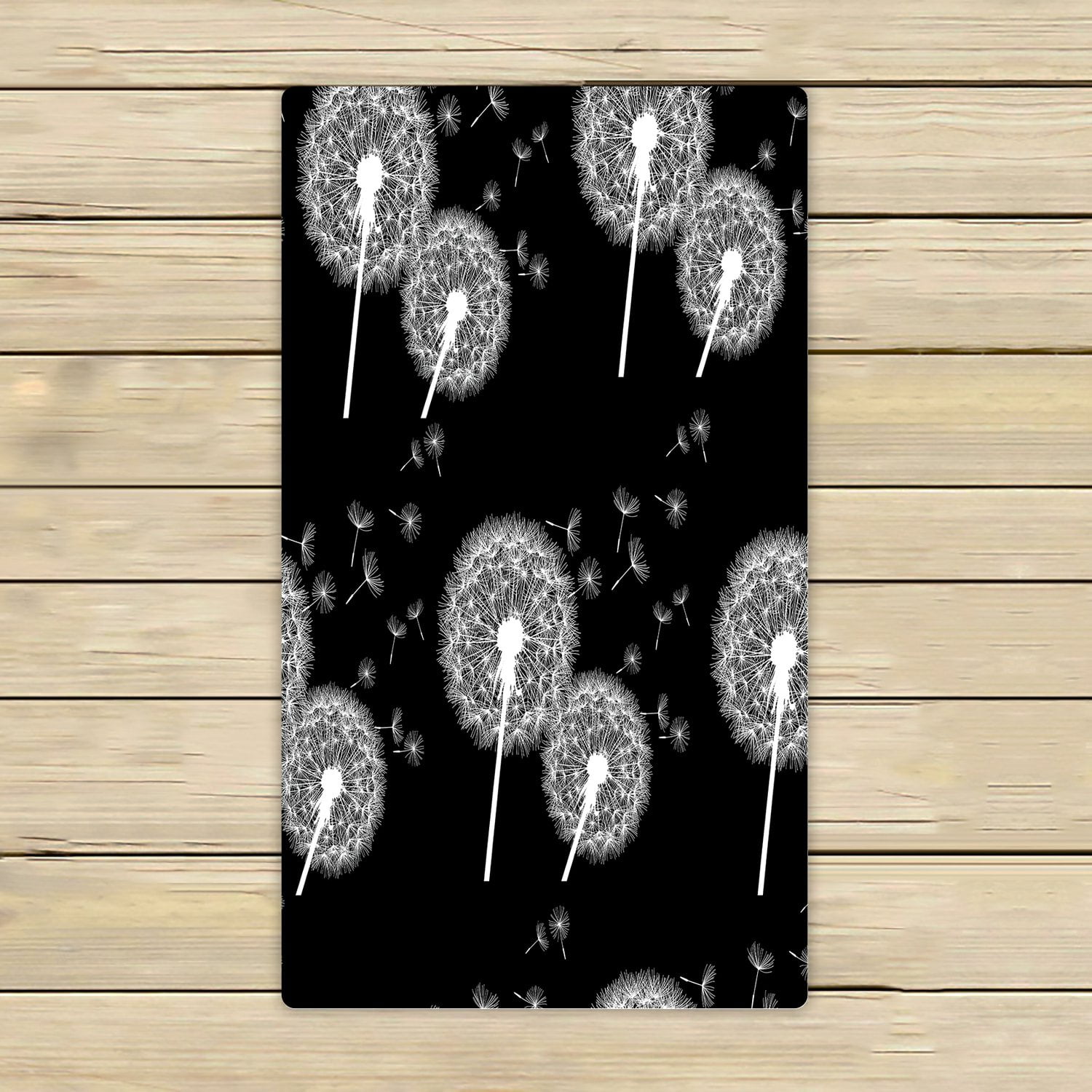 Click here for Bsdhome Flower Floral Towel  Black And White Dande... prices