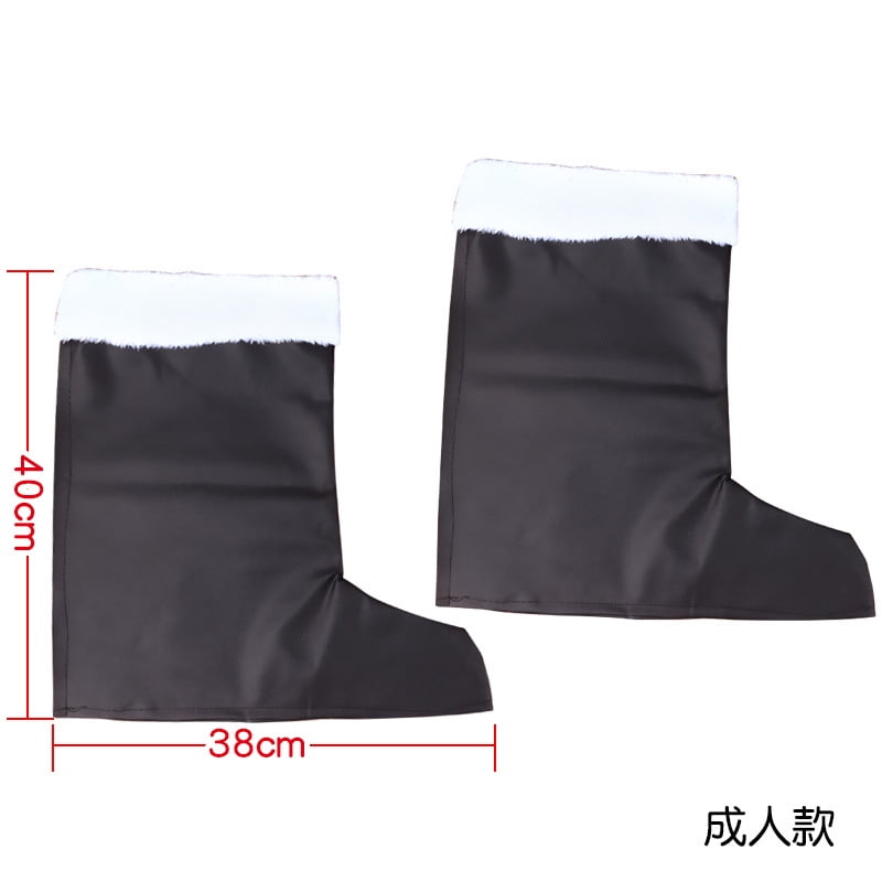 Santa boot costume 1 pair of Santa Claus Costume Boot Cover Santa Claus ...