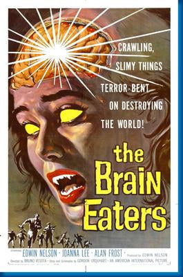 Braineaters Movie Poster Art Poster 24x36 Unframed, Age: Adults ...