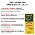 Harris Indoor Roach & Silverfish Killer Tablets, Water Killing, 6 oz ...