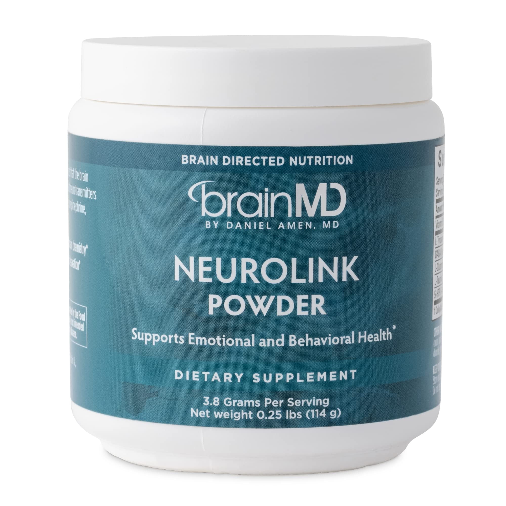 Suplemento BrainMD NeuroLink Powder, 114 g, Memory Focus | Bodega ...