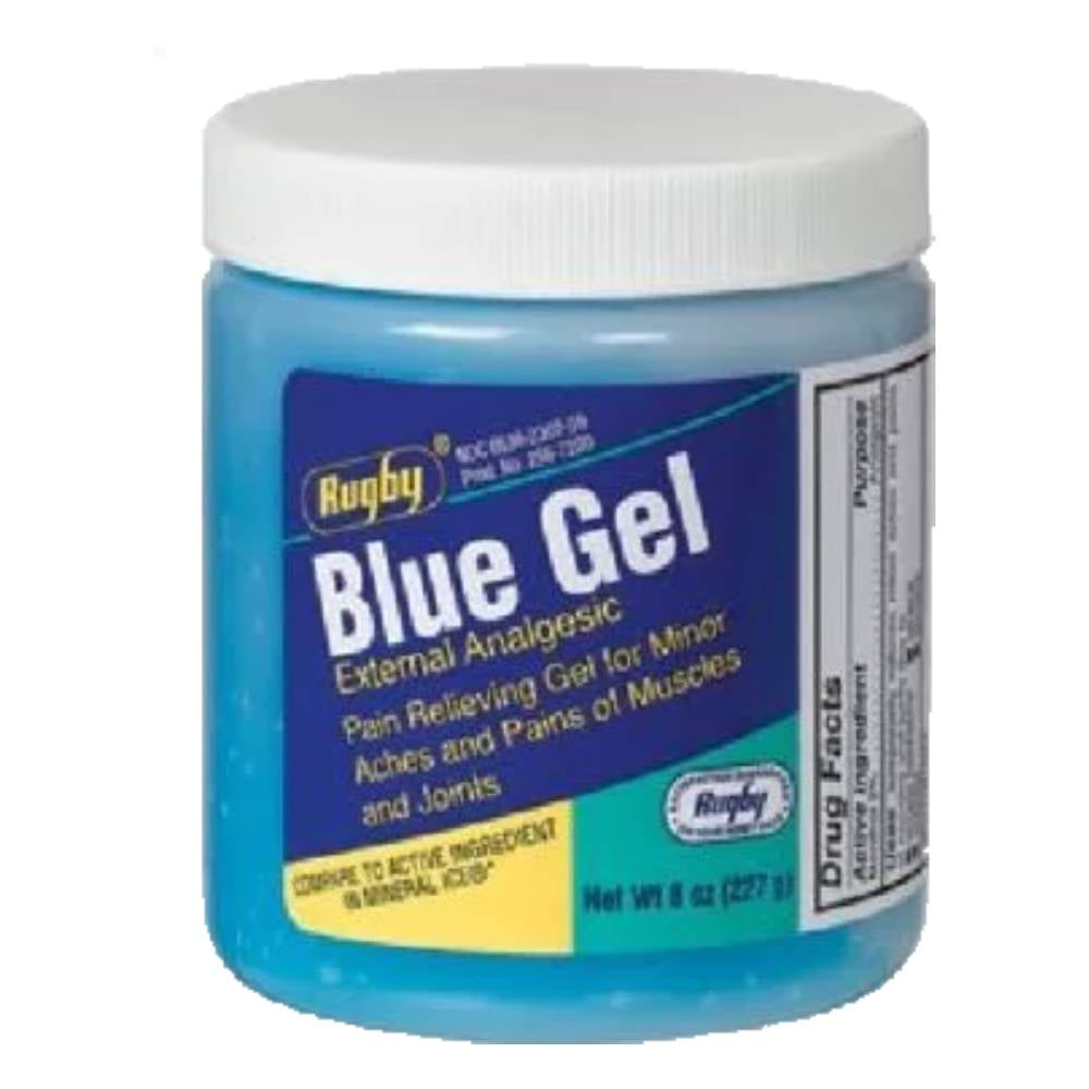 Rugby Blue Muscles and Joints Pain-Relieving Gel 8oz., OTC Medicine ...