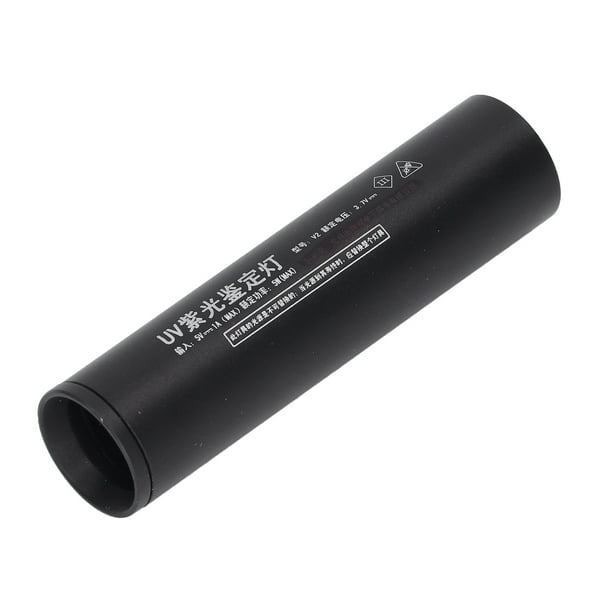 Ultraviolet Flashlight, Rechargeable Stable Heat Dissipation Black ...