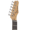 Davison 39-Inch Full-Size Electric Guitar with Humbucker Pickup, White ...
