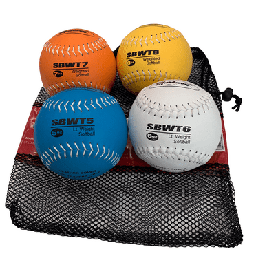 Markwort Fast Pitch 12" Speed Sensor Softball, Official Practice Yellow ...