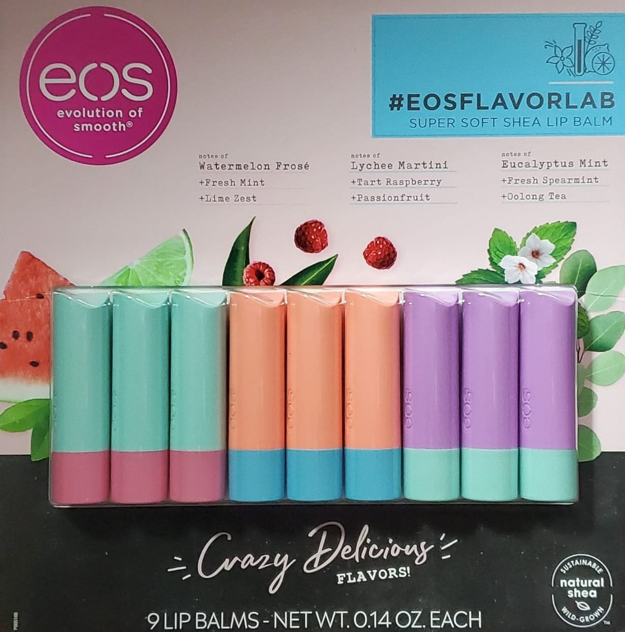 Eos Chapstick Flavors List