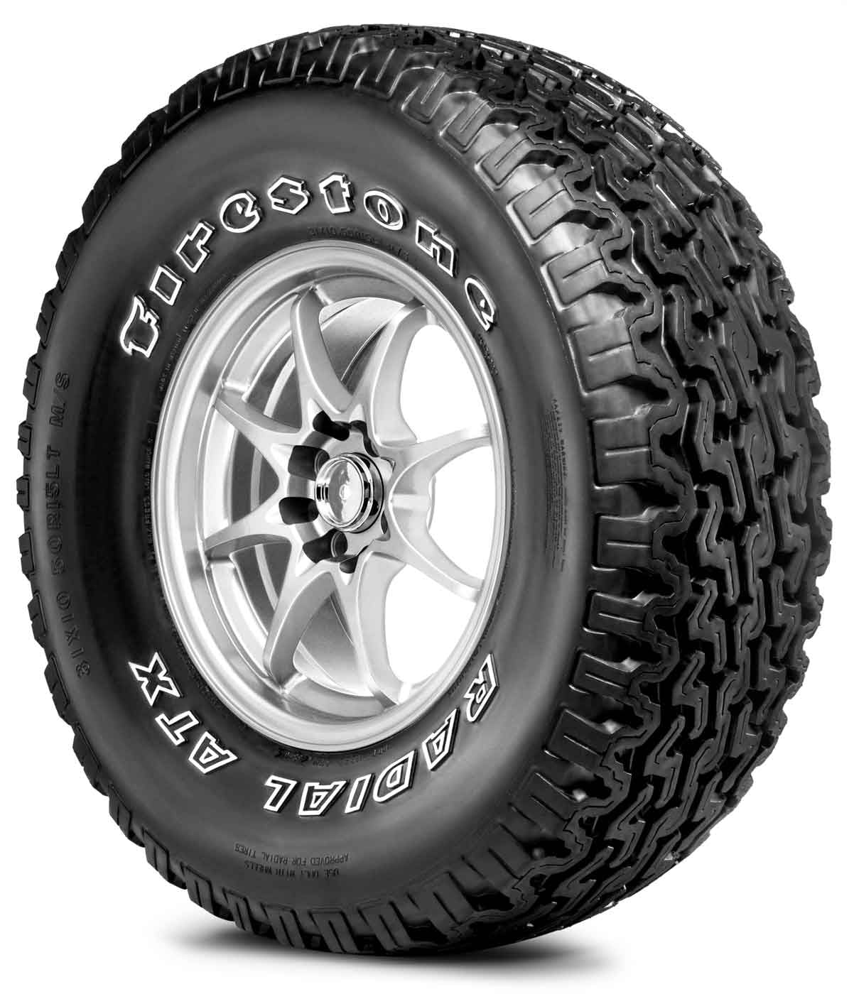 Llanta 31x10.50R15 109S Firestone Radial ATX | Walmart en línea