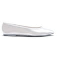Benjamin Walk 843379009799 Touch Ups Womens Ballet Dyeable Flat, White ...