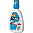 Orajel Antiseptic Mouth Sore Rinse, Fresh Mint, 16 oz, Pack of 2 ...