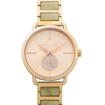 Michael Kors Watches Portia Stainless-Steel Two-Hand Sub-Eye Watch ...