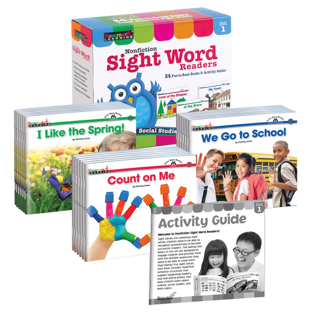 Early Reader Boxed Sets: Nonfiction Sight Word Readers Single Copy Set ...