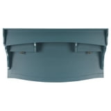 SAFAVIEH Landon Teal Writing Desk, 5-Drawer, Chic Pine Wood - Walmart.com