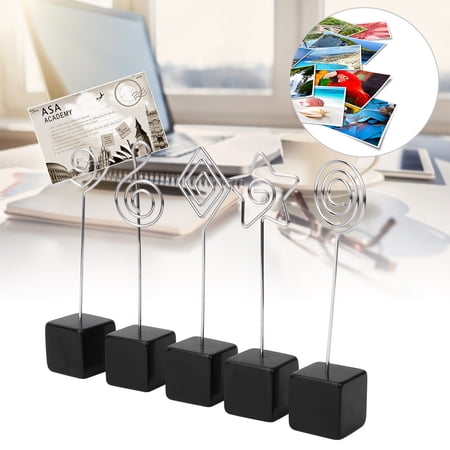 Memo Clip Holder, Picture Clip Holder, Paper Clip Table Number Bracket ...