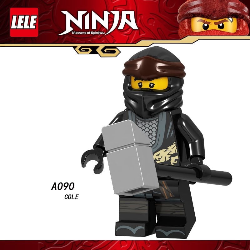 Minifiguras Ninjago Juguetes Emperador De Hielo Ventisca Guerrero ...
