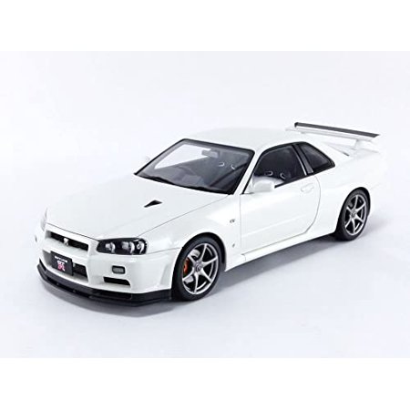 Autoart 1/18 Nissan Skyline GT-R (R34) v Spec II White Pearl Finished Product 77406 | Walmart Canada
