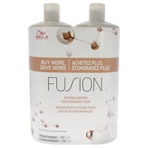 Wella FUSION PLEX Repair Shampoo & Conditioner Set with Sleek Steel Pin ...
